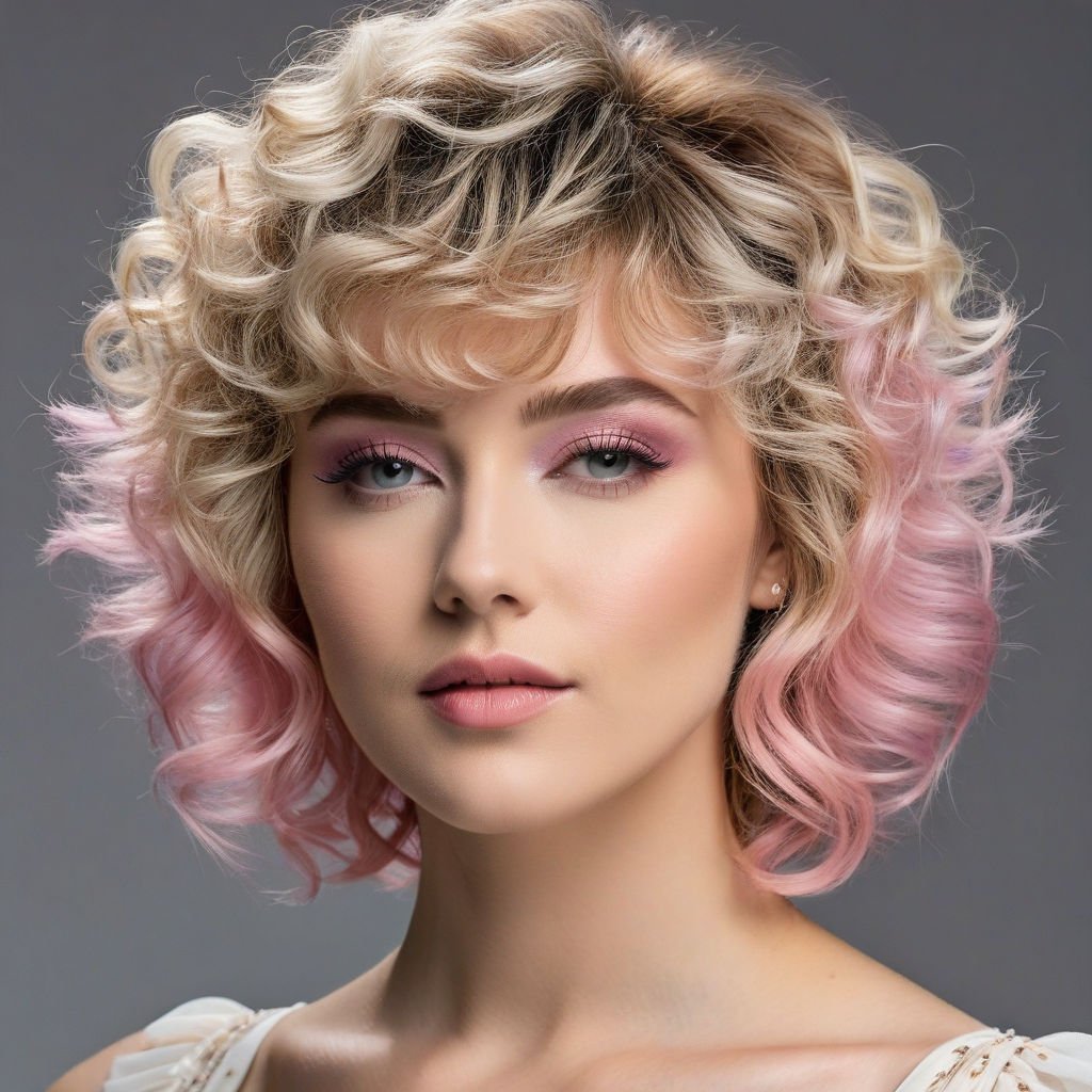 12 Trendsetting Short Curly Mullet Hairstyles for 2024
